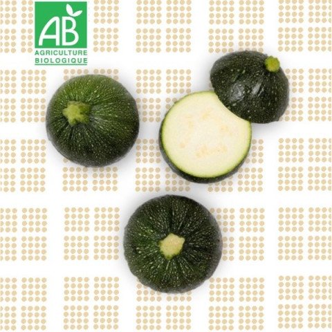 Courgettes rondes bio en direct producteur | Livraison à domicile